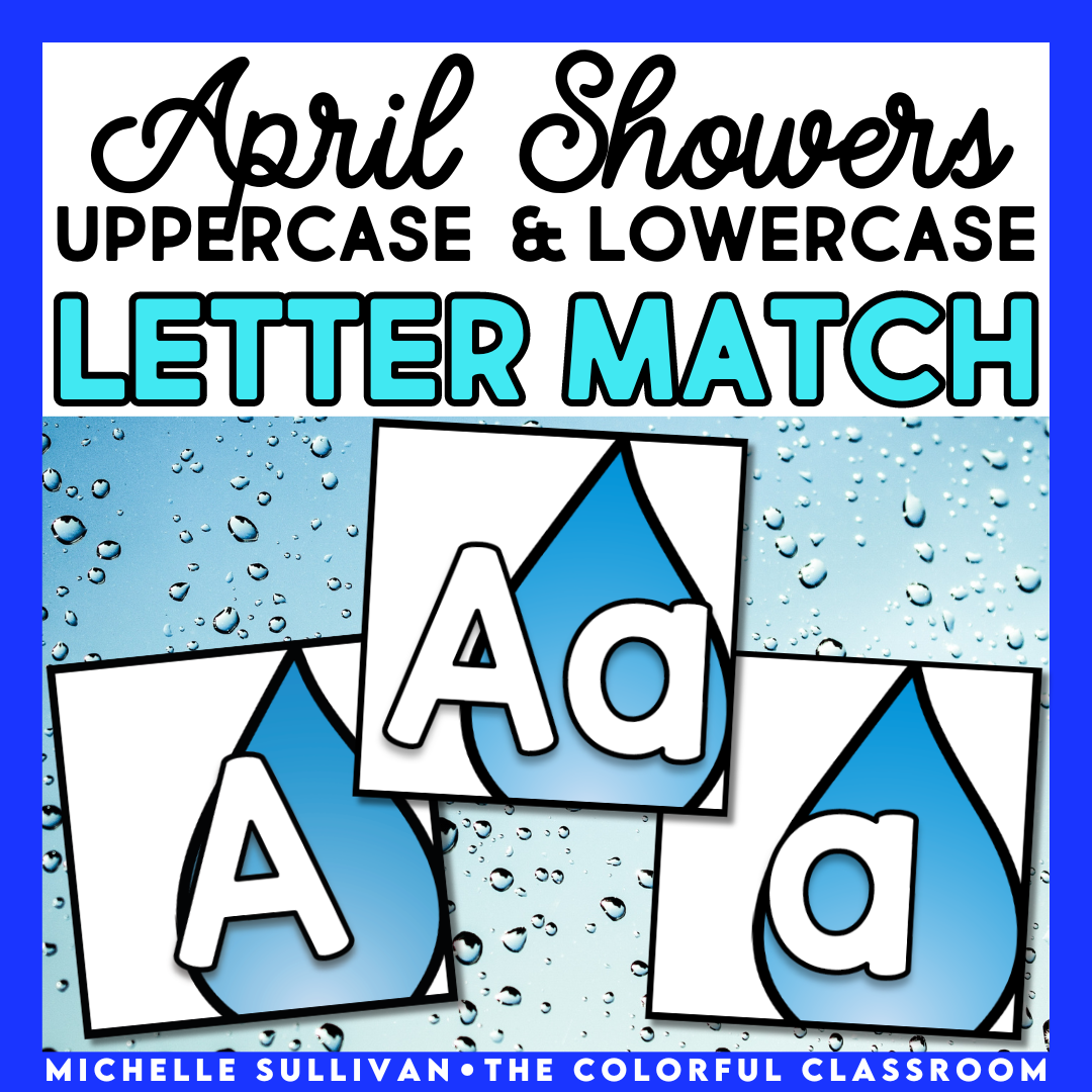 Uppercase and Lowercase Letter Matching – Alphabet Cards – April ...