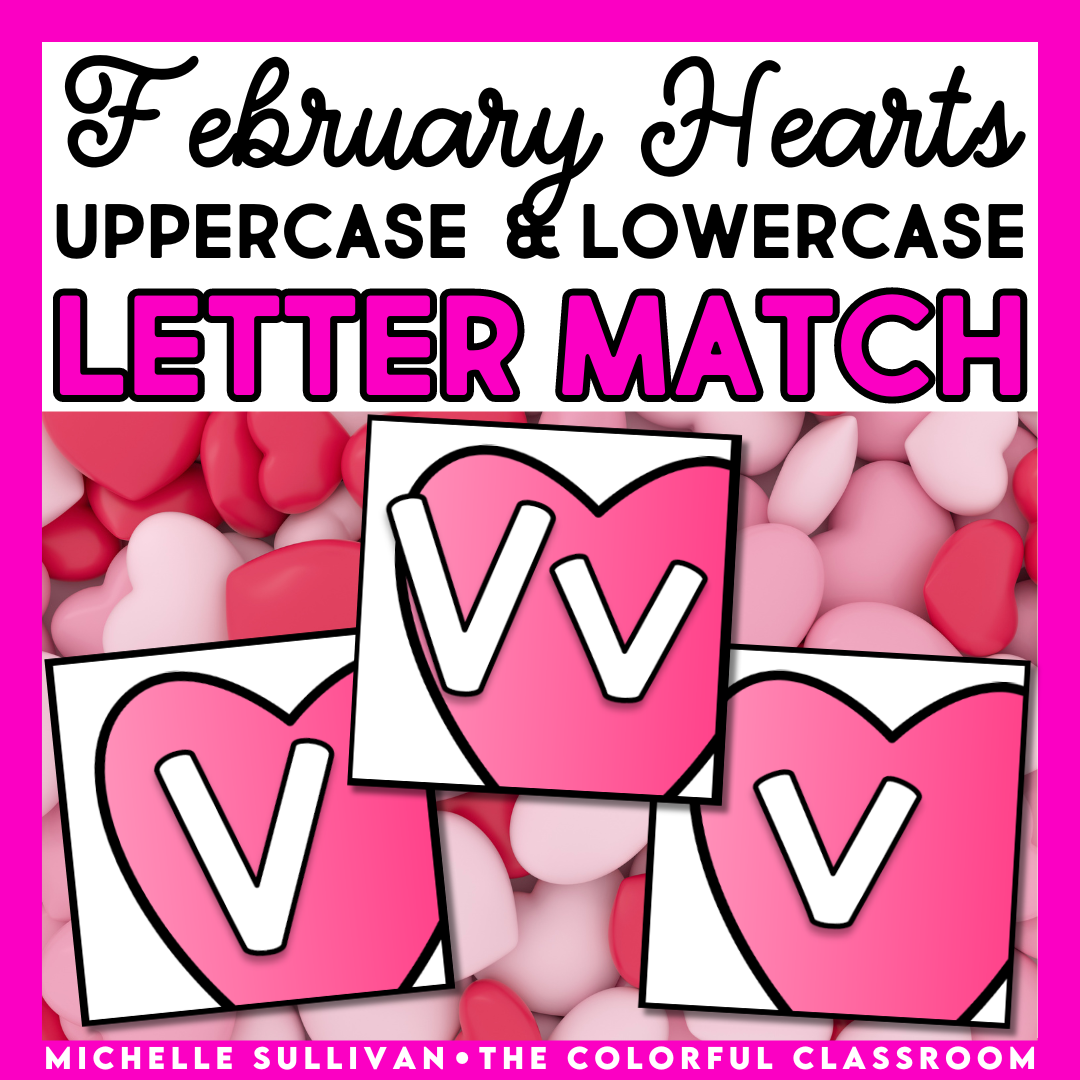 Uppercase and Lowercase Letter Matching – Alphabet Cards – February ...