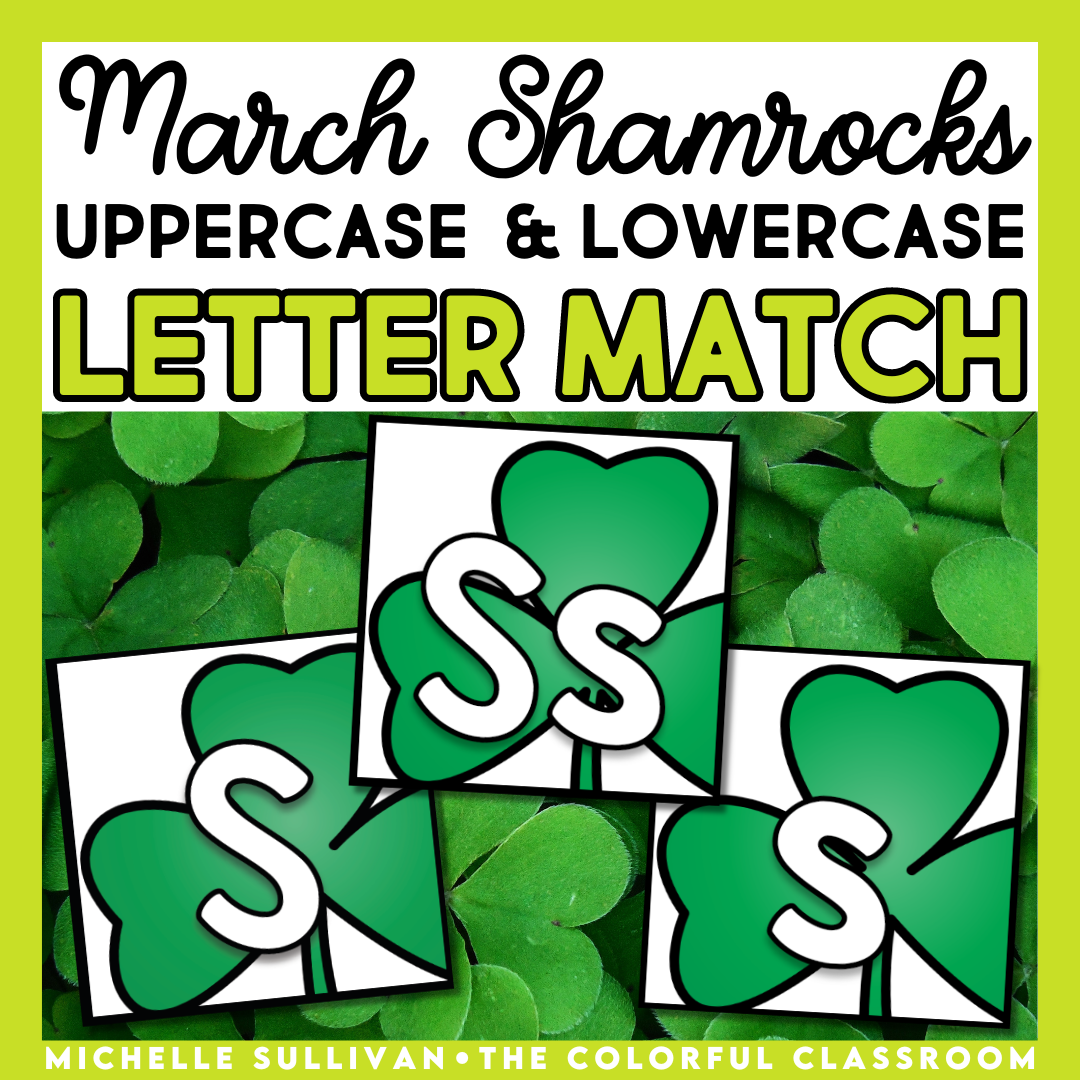 Uppercase and Lowercase Letter Matching – Alphabet Cards – March ...